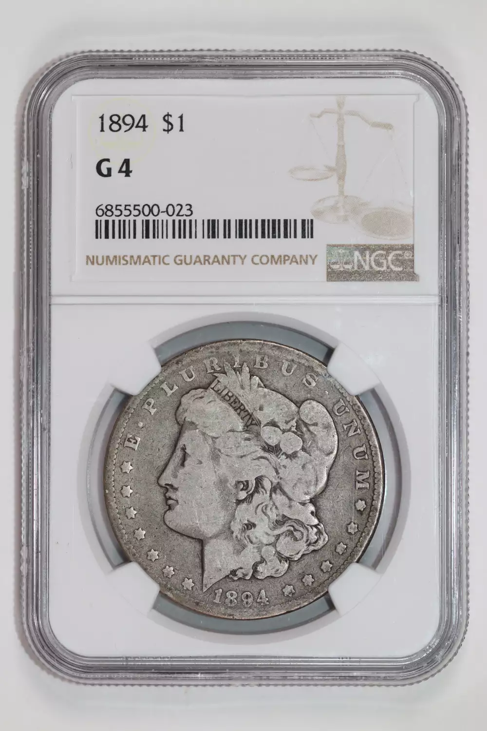 Collectors Corner - 1894 $1 G4 NGC - #68448407