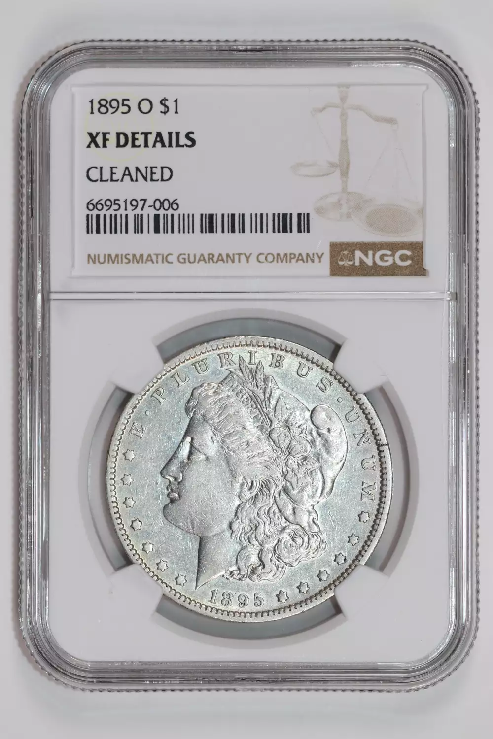 Collectors Corner - 1895-O $1 NGC Details - #70709599