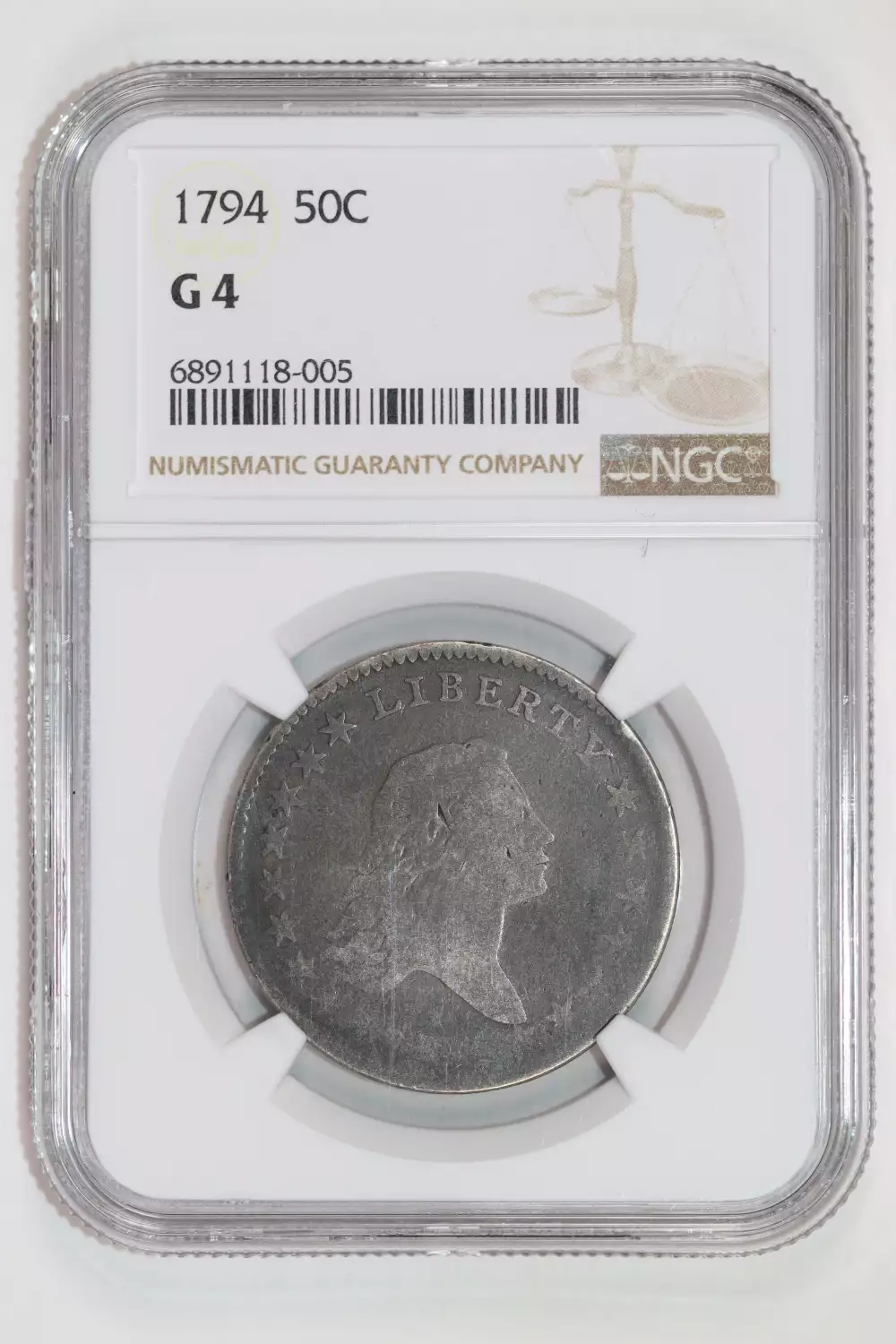 Collectors Corner - 1794 50C G4 NGC - #65896990