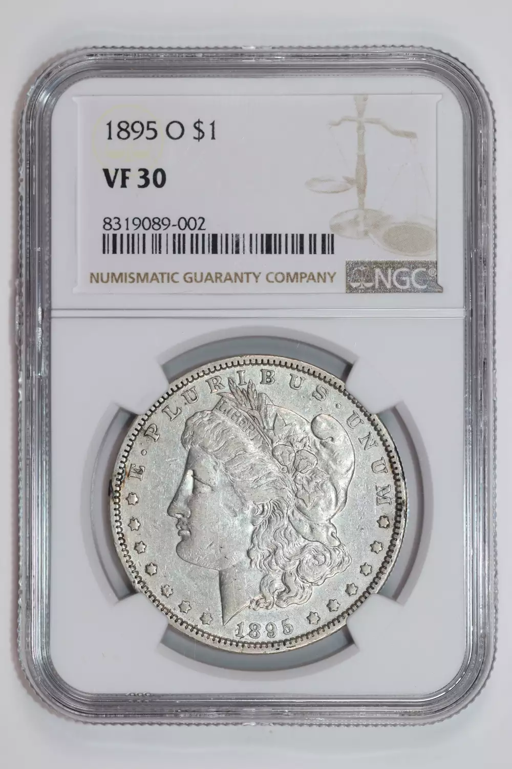 Collectors Corner - 1895-O $1 VF30 NGC - #70654338