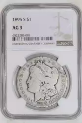 Collectors Corner - 1895-S $1 AG3 NGC - #62272513