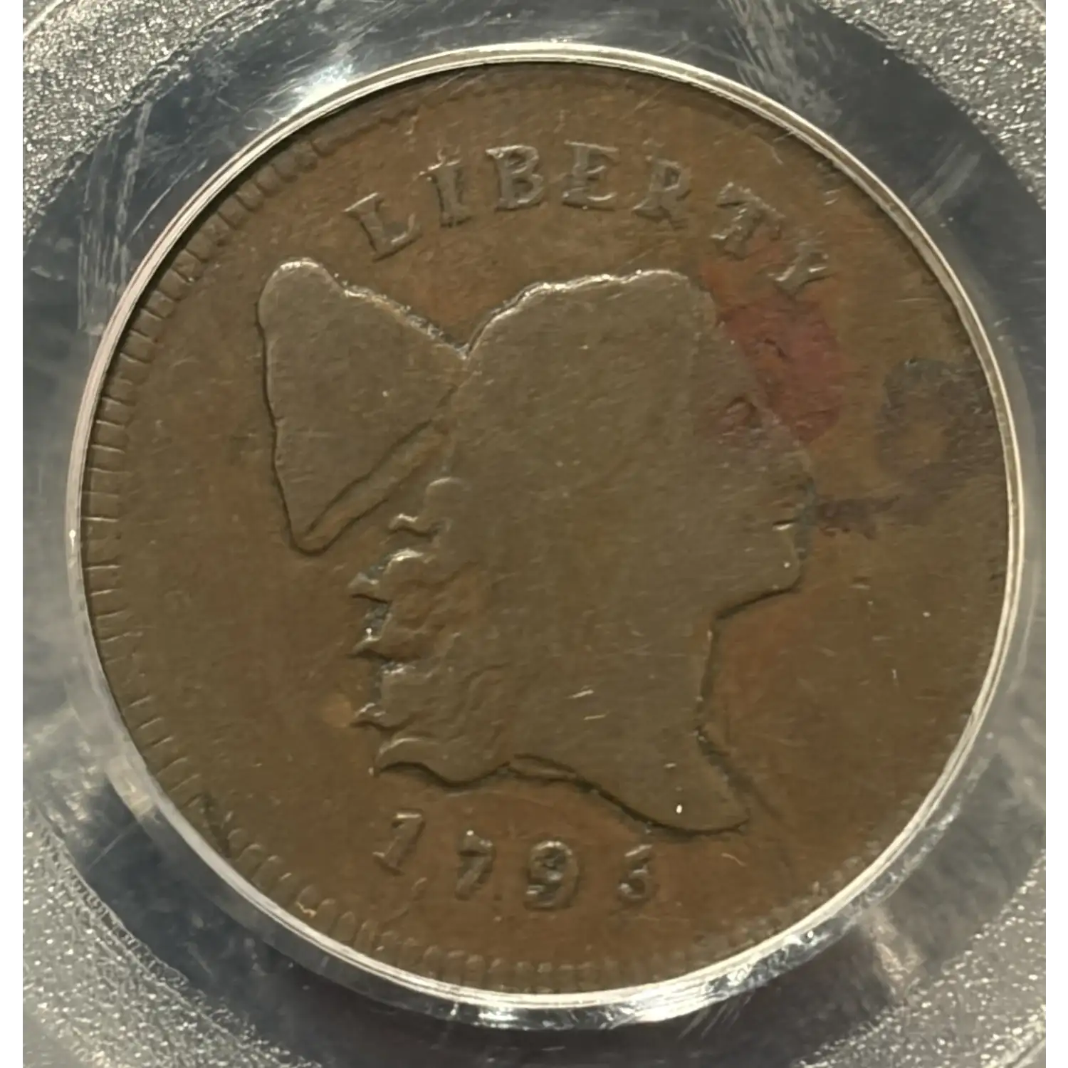 1795 Liberty Cap Half Cents, Head Facing Right PCGS VG-10 BN Plain Edge ...