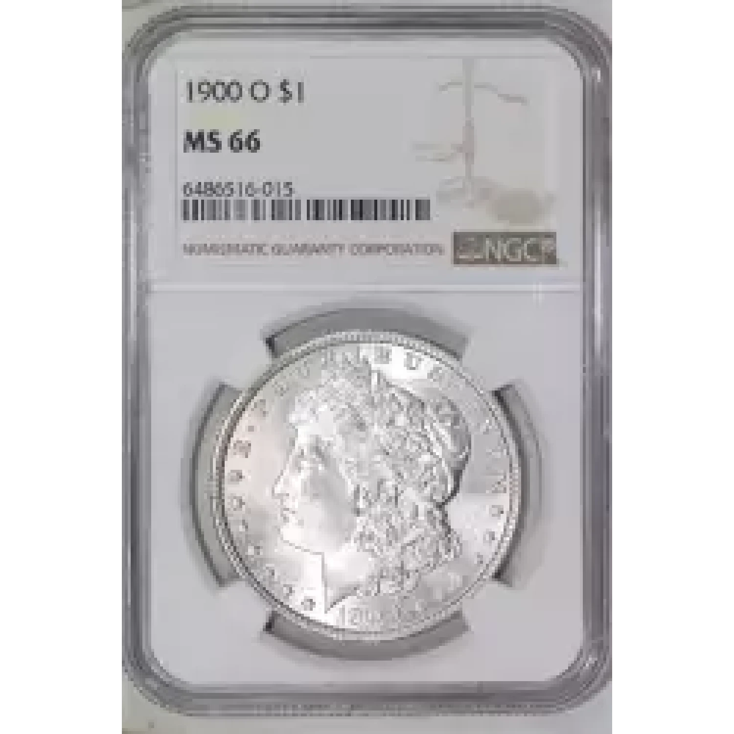 1900-O Morgan Silver Dollar NGC MS-66 - Coin Superstore LLC