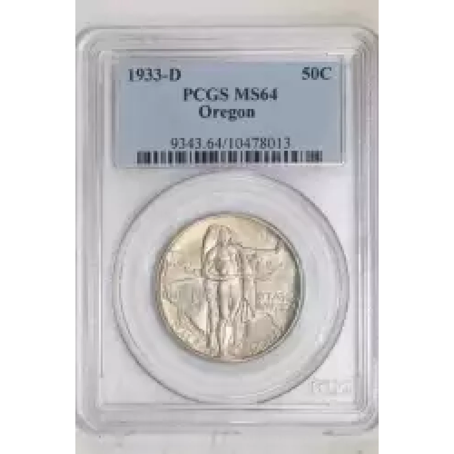 1933-D Classic Commemorative Oregon Trail Memorial PCGS MS-64 Oregon - Coin Superstore LLC